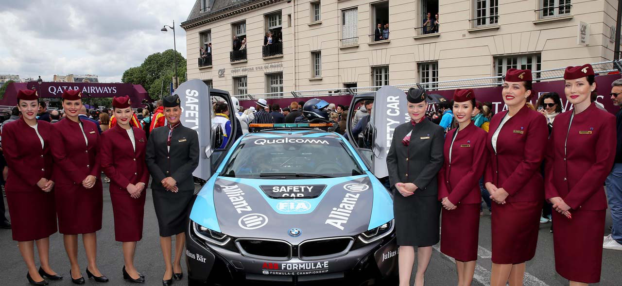 Qatar Airways Supports Electric Street Racing Series Formula E | Qatar ...