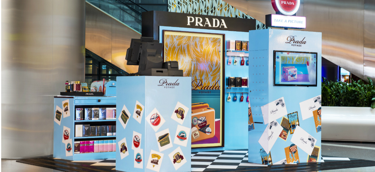 Experience the Prada Parfum’s Way of Travelling at Qatar Duty Free ...