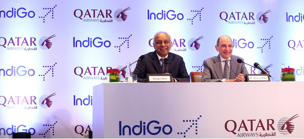 Qatar Airways and IndiGo Sign Codeshare Agreement | Qatar Airways
