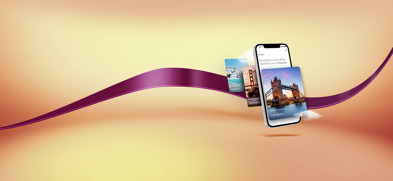 Book on mobile and save | Qatar Airways