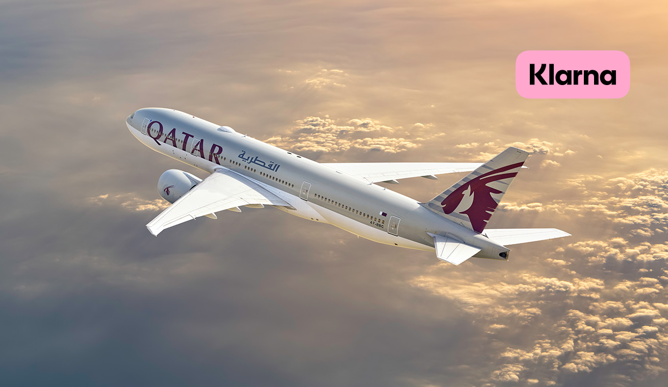 Pay with Klarna | Qatar Airways